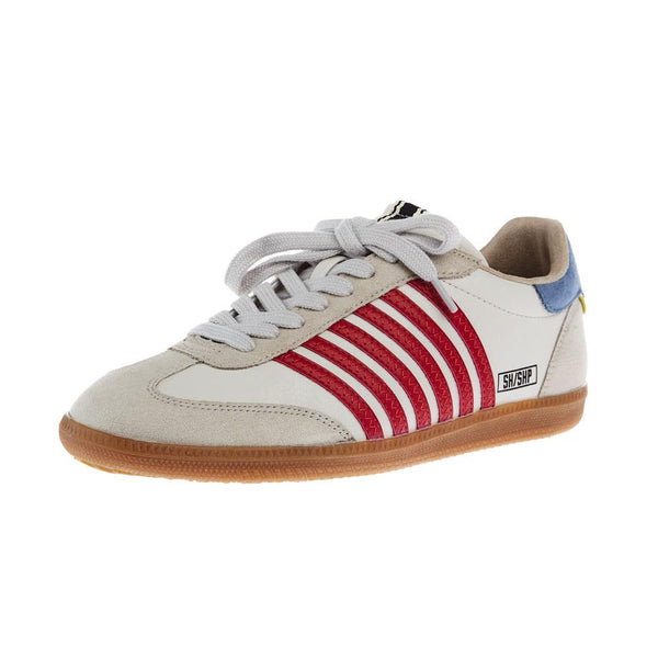 Shu Shop Women`s Stevie Dark Red Sneaker