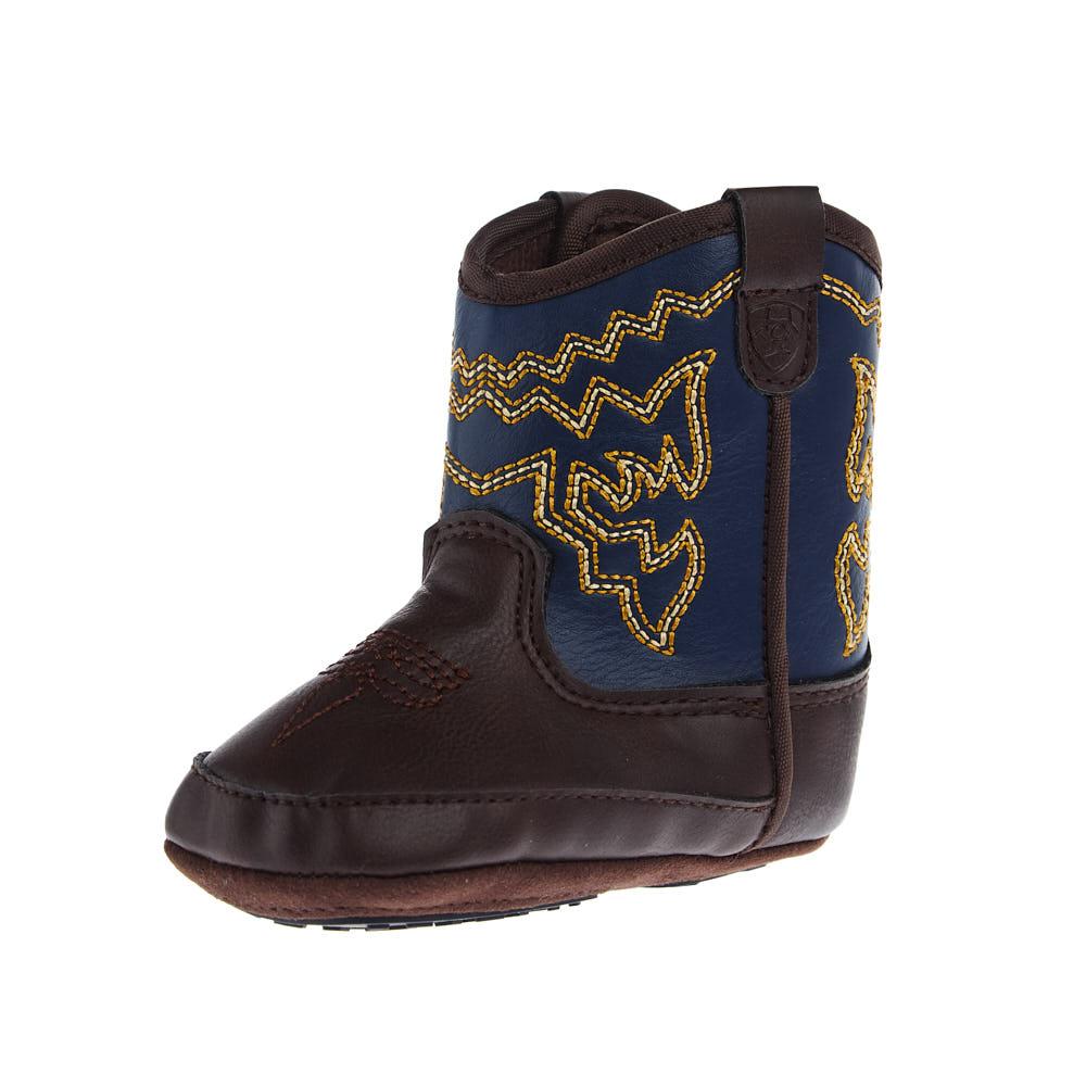 M&F Ariat Infants Brown Deadwood Lil Stomper