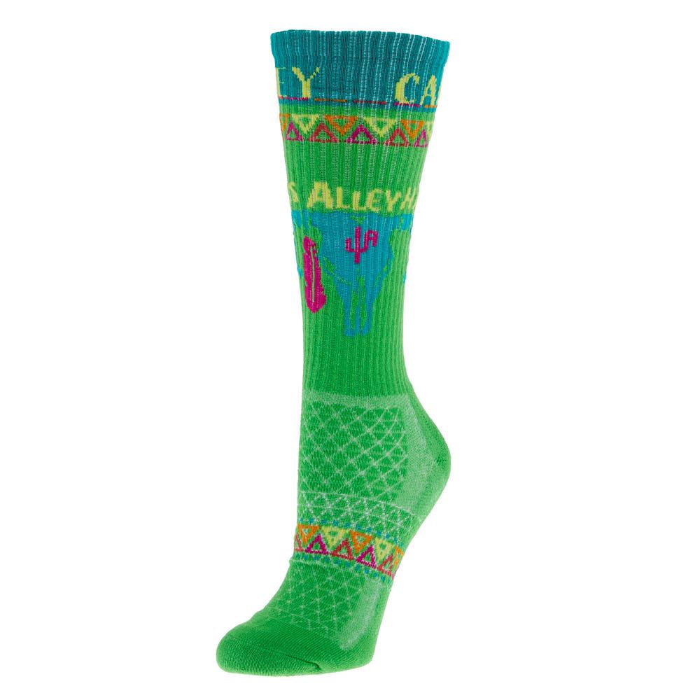 Lucky Chuck Cactus Alley Wild West Show Performance Crew Socks