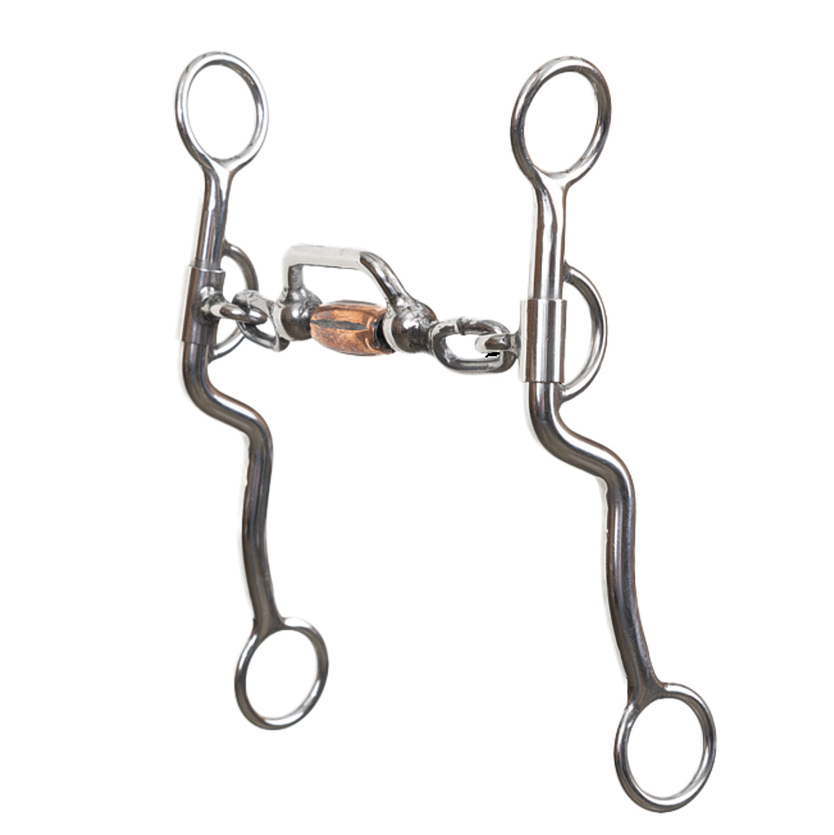 Reinsman Steel Cowboy Chain Cricket Bit