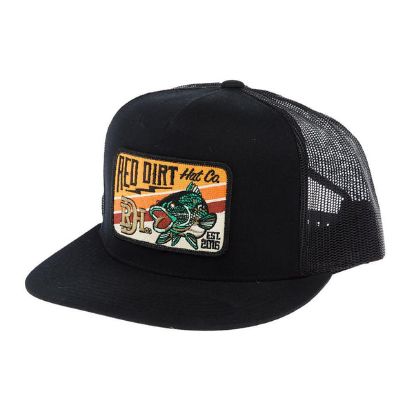 Red Dirt Hat Company Black Wallhanger Cap
