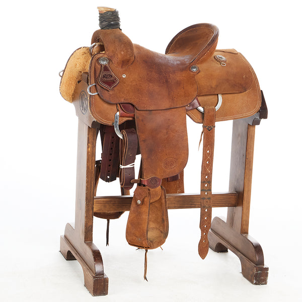 Nrs Competitor Series Used 14in Roughout Pencil Roll Team Roper