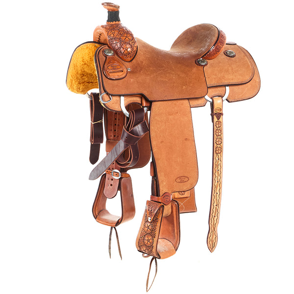 Trent Ward Used 15in Platinum Roughout Team Roper