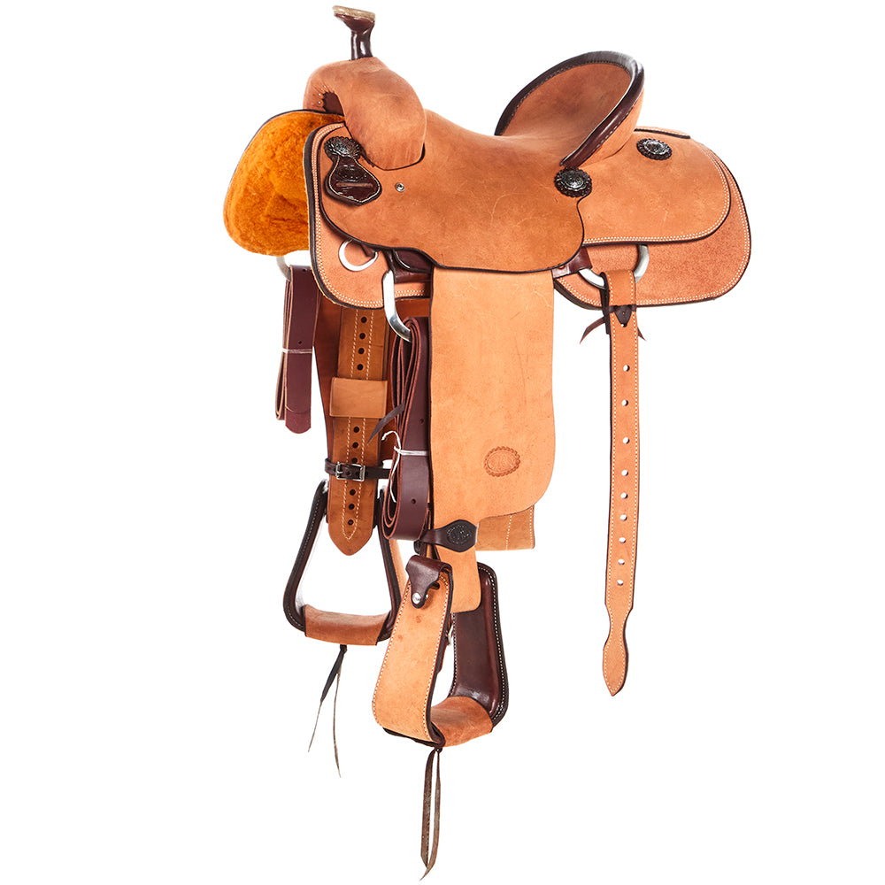 Nrs Competitors Natural Roughout with Chocolate Accents Team Roper