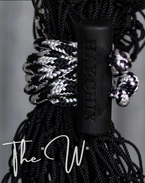 Haychix White and Black Half Bale 1 3/4in Hay Net