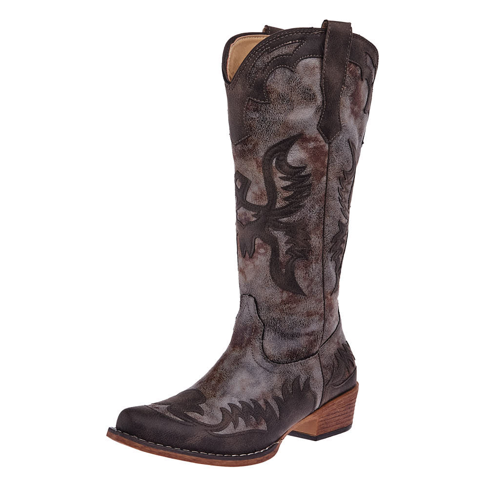 Roper Footwear Women's Vintage Grey Maria Boot
