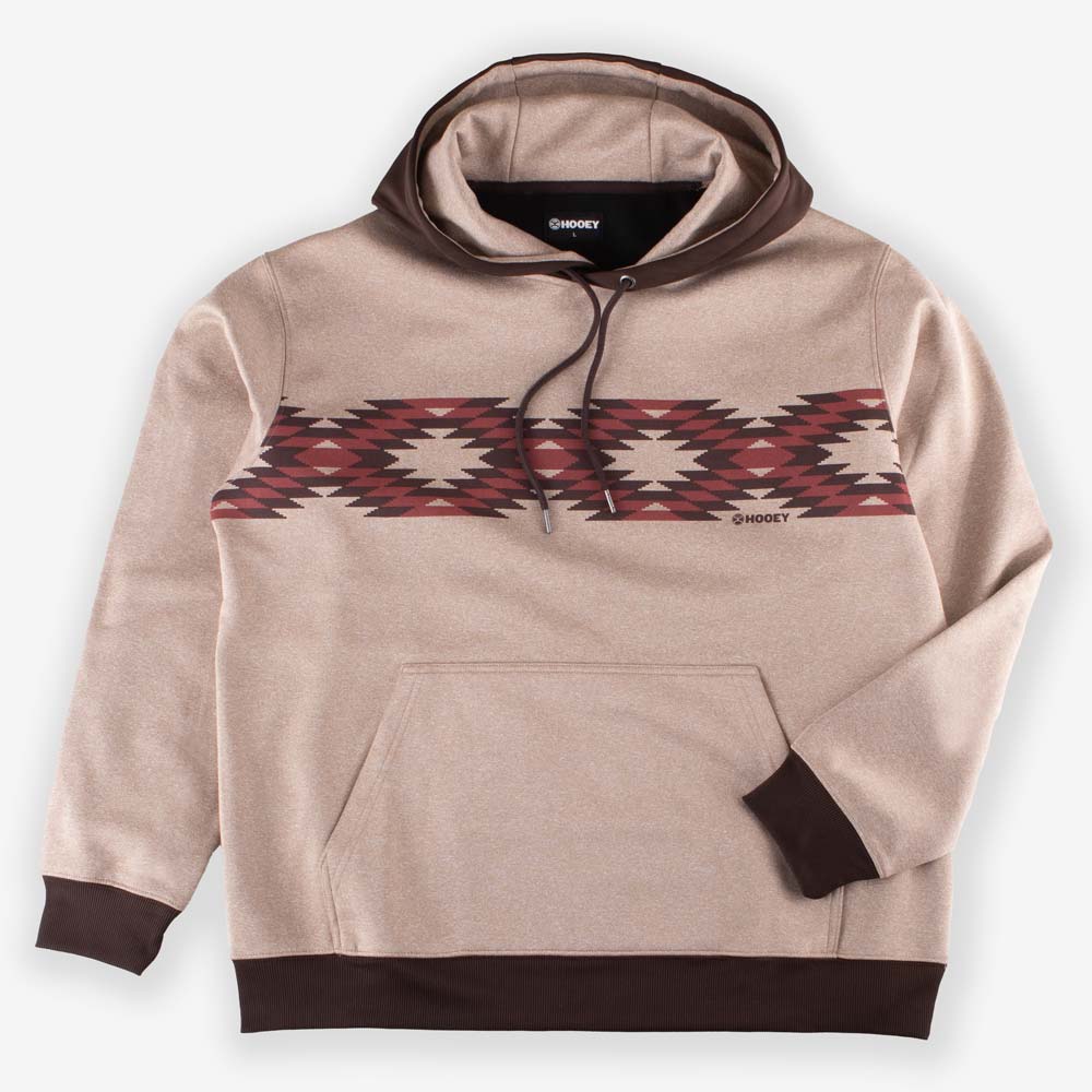 Hooey Tan Aztec Hoodie