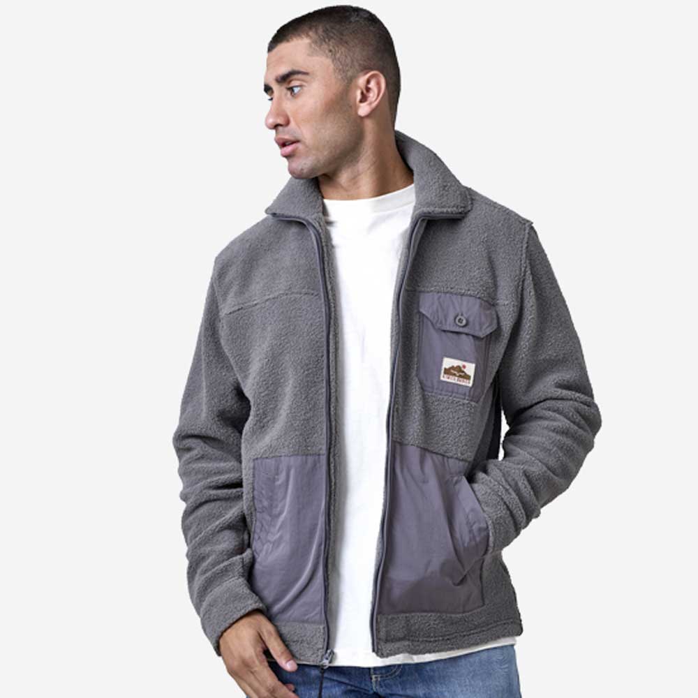 Kimes Ranch Grey Maxwell Polar Fleece