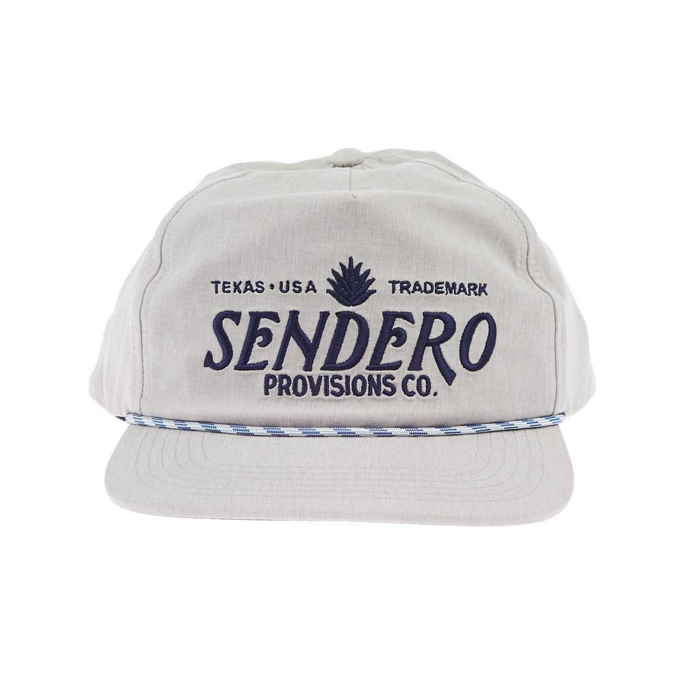 Sendero Provisions Co Mens Grey Rope Logo Cap