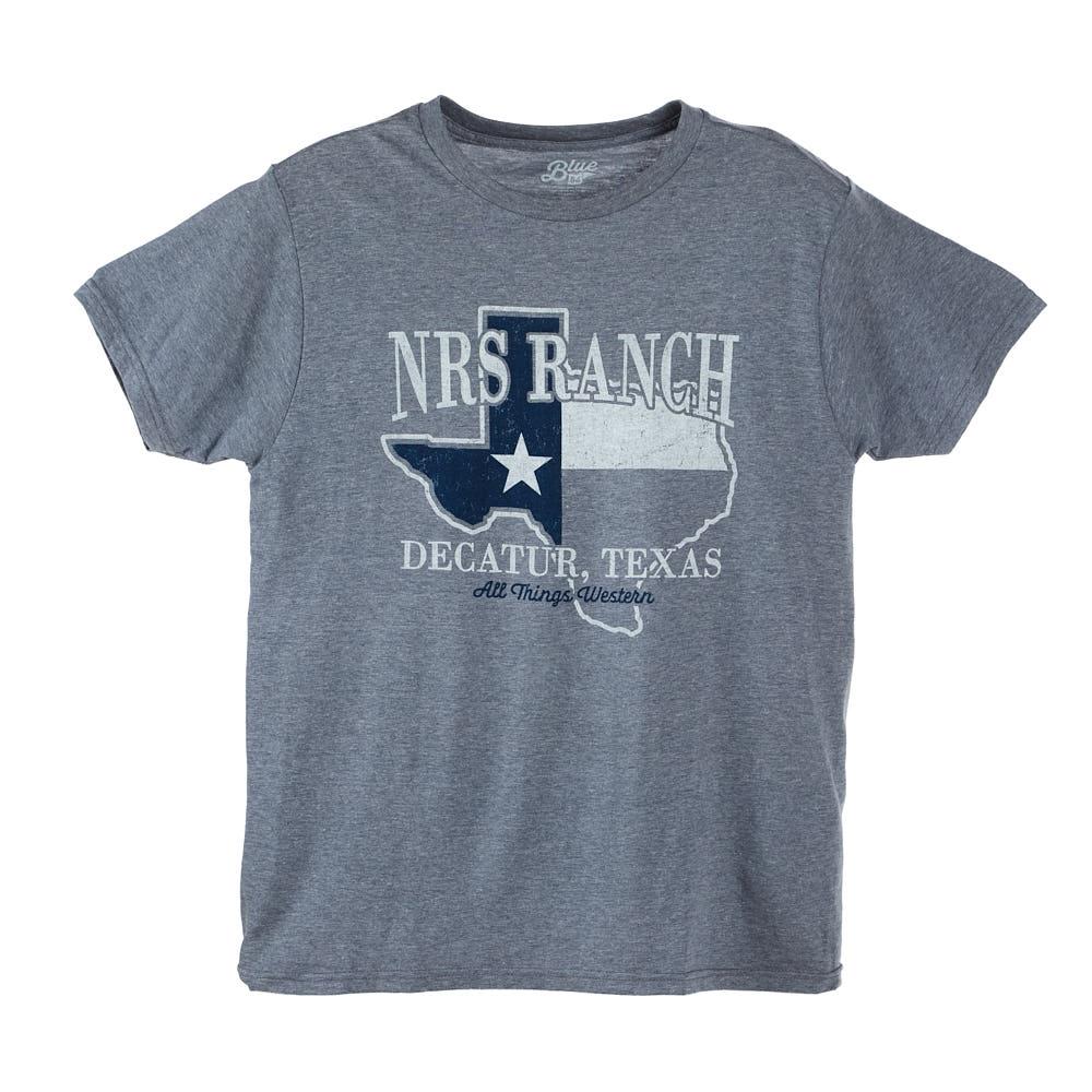 NRS NRS Ranch Lone Star Texas Grey T-Shirt