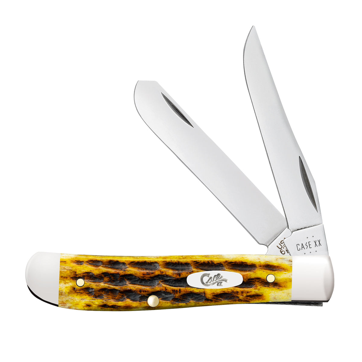 Case Honeycomb Bone - Heritage Jig Mini Trapper