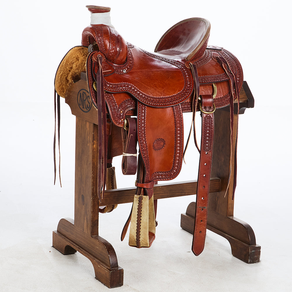 Billy Cook Used 16in Waffle Border Ranch Roper