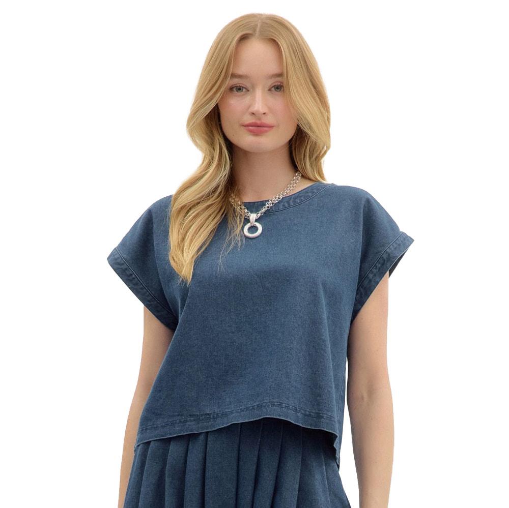 Entro Women's Denim Top