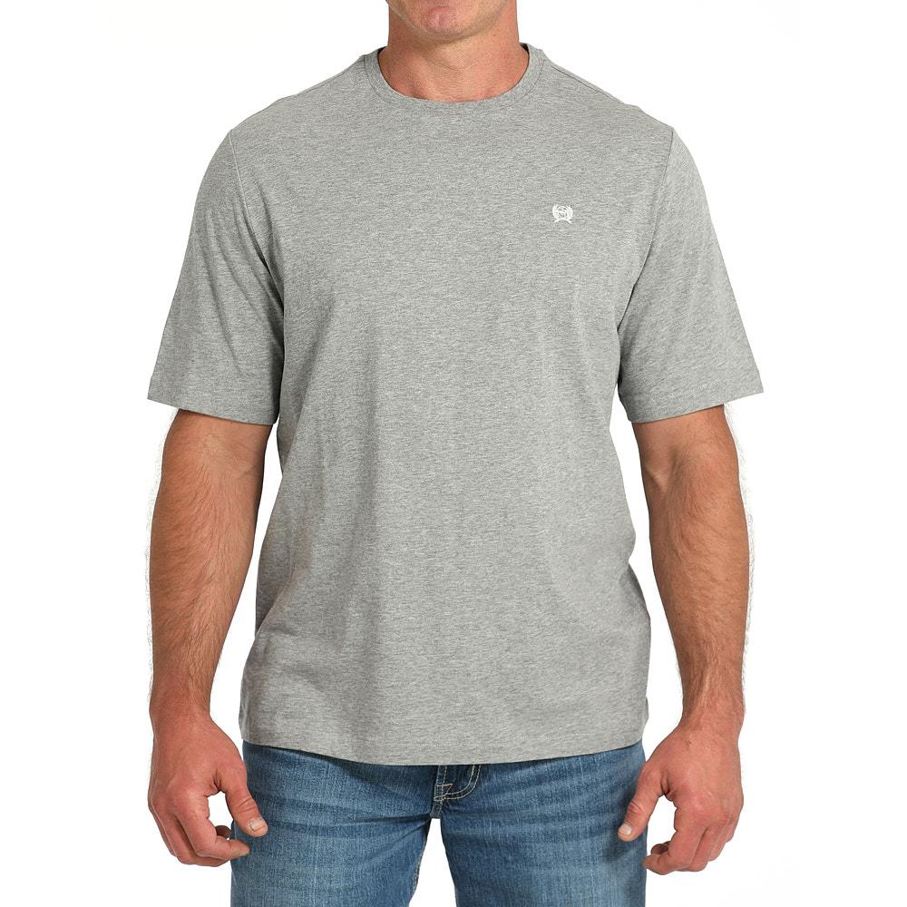 Cinch Men's Grey Basic Tee