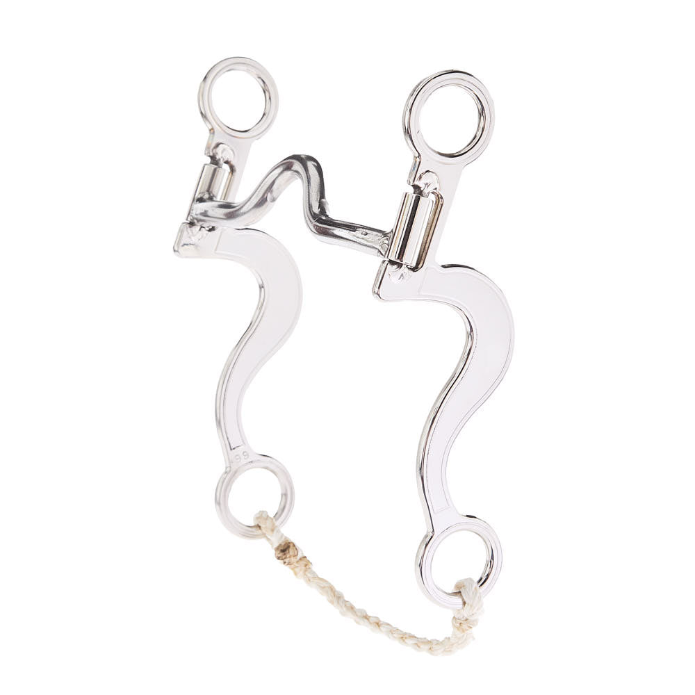 Dutton Bits Elite Flat Stainless Steel Shank with Square Twist Mouthpi