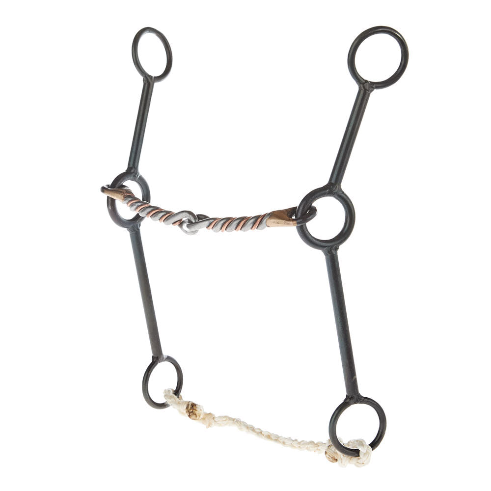 Dutton Bits Twisted Copper Wire Circle Gag Bit
