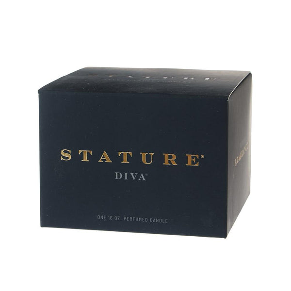 Tyler Candle Co Glam Stature Black Box Diva 16 oz Candle