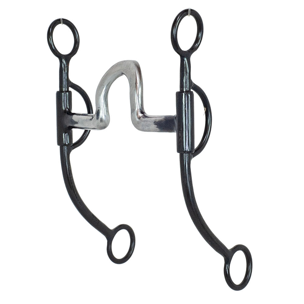 NRS Black Steel Shank Spoon Bit