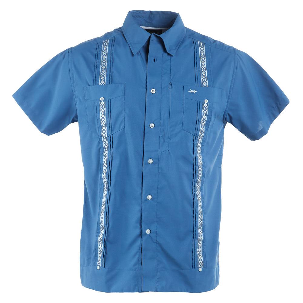 Texas Standard Men's Guayabera Libra Cielo Shirt