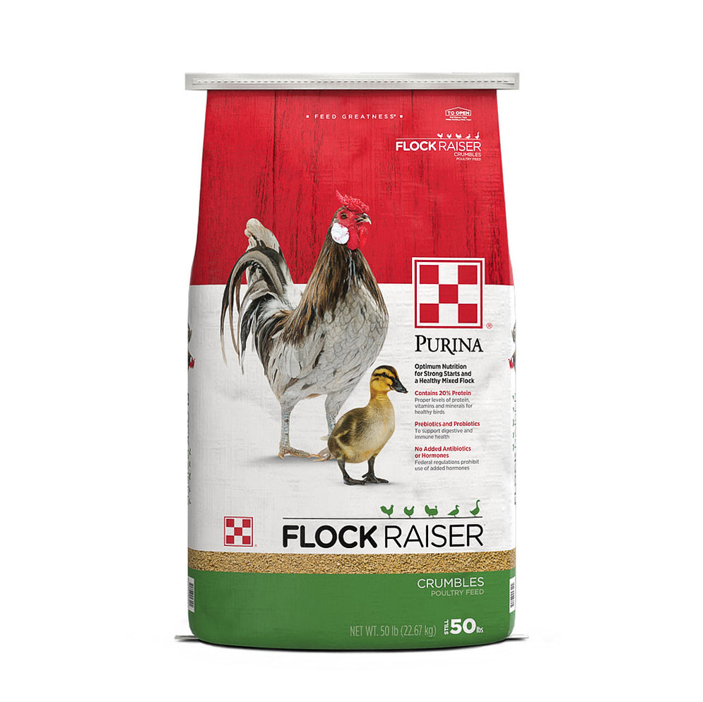 Purina Animal Nutrition Flock Raiser Crumbles 50lb