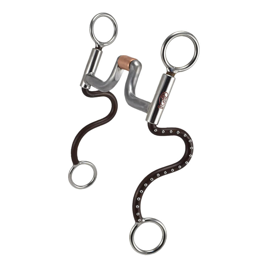 Tom Balding Bits Long S Hinge Port Shank Bit