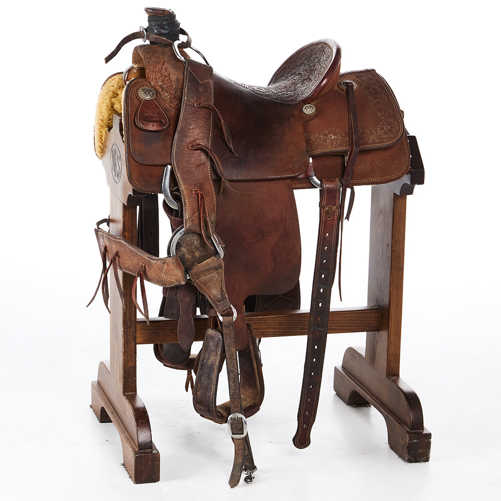 Cactus Saddlery Used 14in Relentless Team Roper