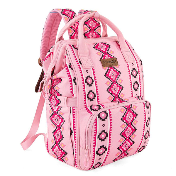 Montana West Pink Aztec Backpack