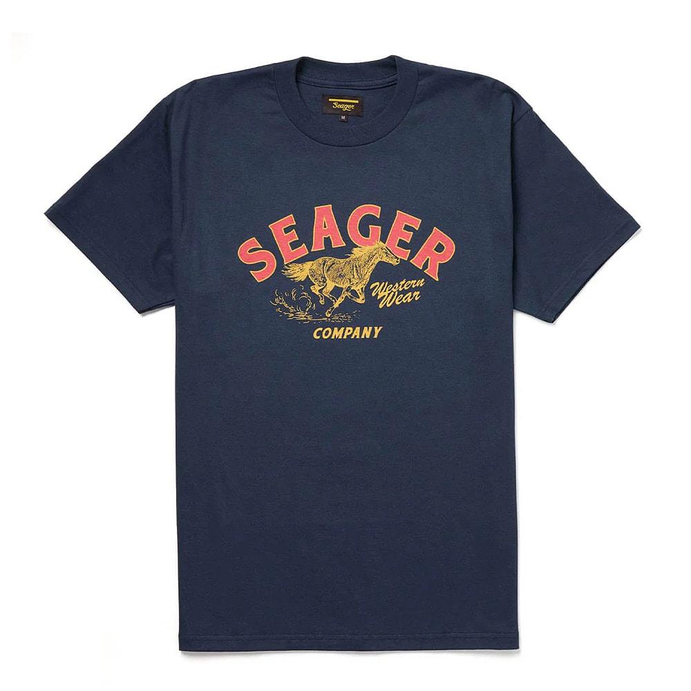 Seager Inc Men's Heritage Navy Tee Shirt