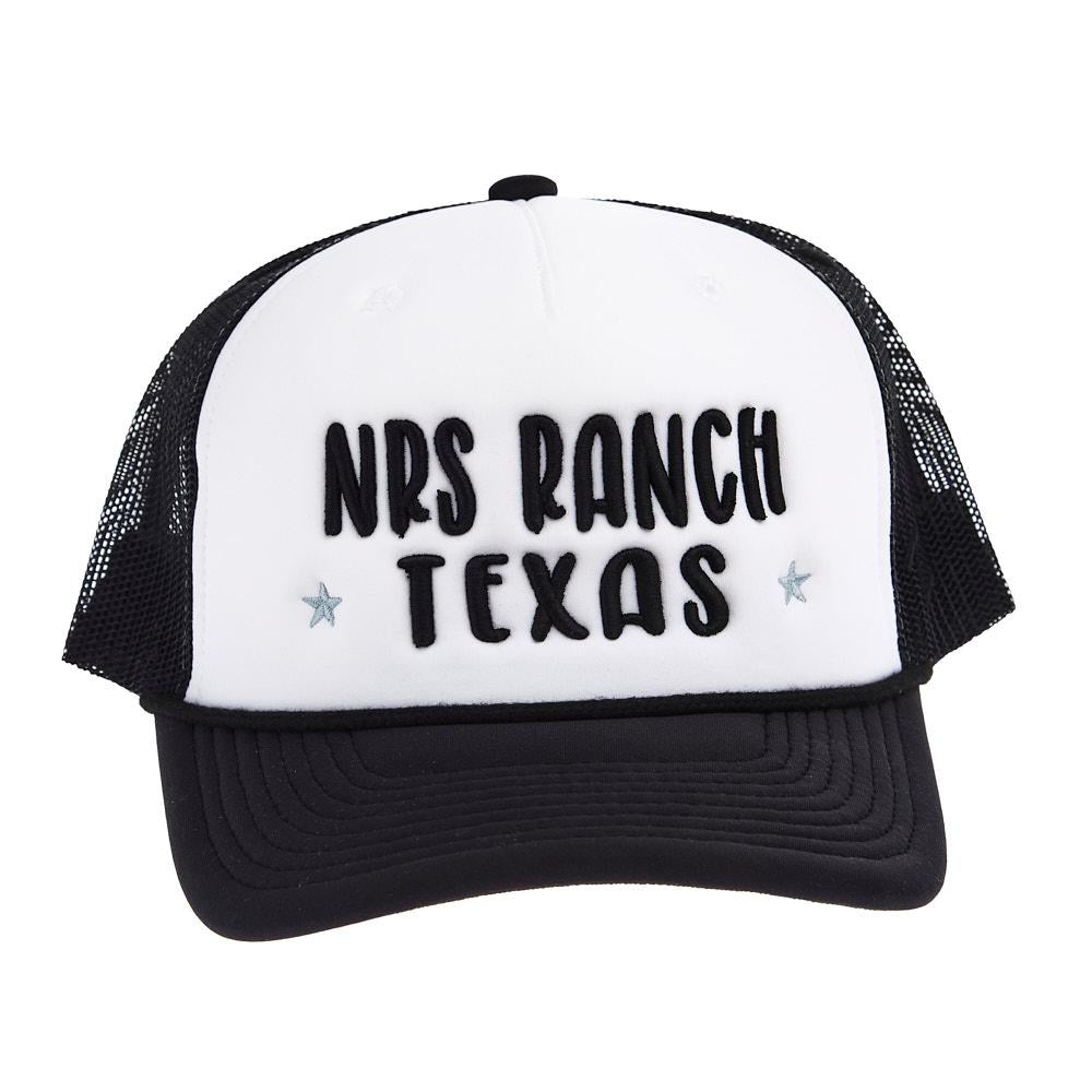 NRS NRS Ranch Texas Black & White Foam Cap