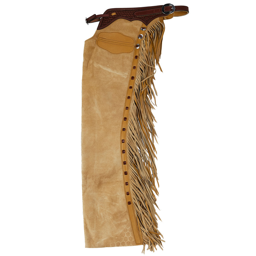 NRS Tan and Rust Lace Medium Chaps