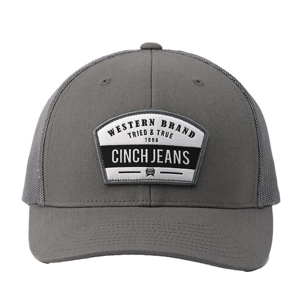 Cinch Men's Grey Western Brand Cap