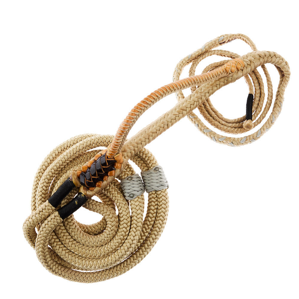 Mx Bull Ropes Brazilian Left Handed 7/8in Double Braid Grey Adult Pro