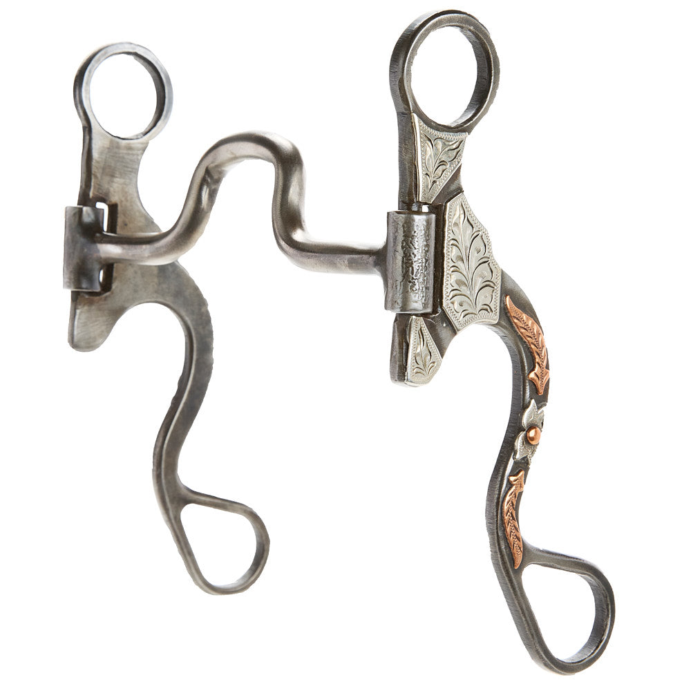 Layton Bits & Spurs Square Port Solid Mouthpiece Bit