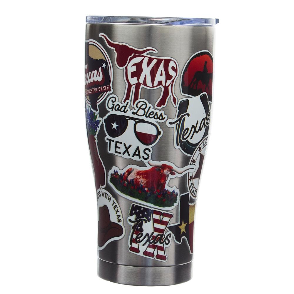 Carson Gifts Fort Worth 30oz Stainless Steel Tumbler