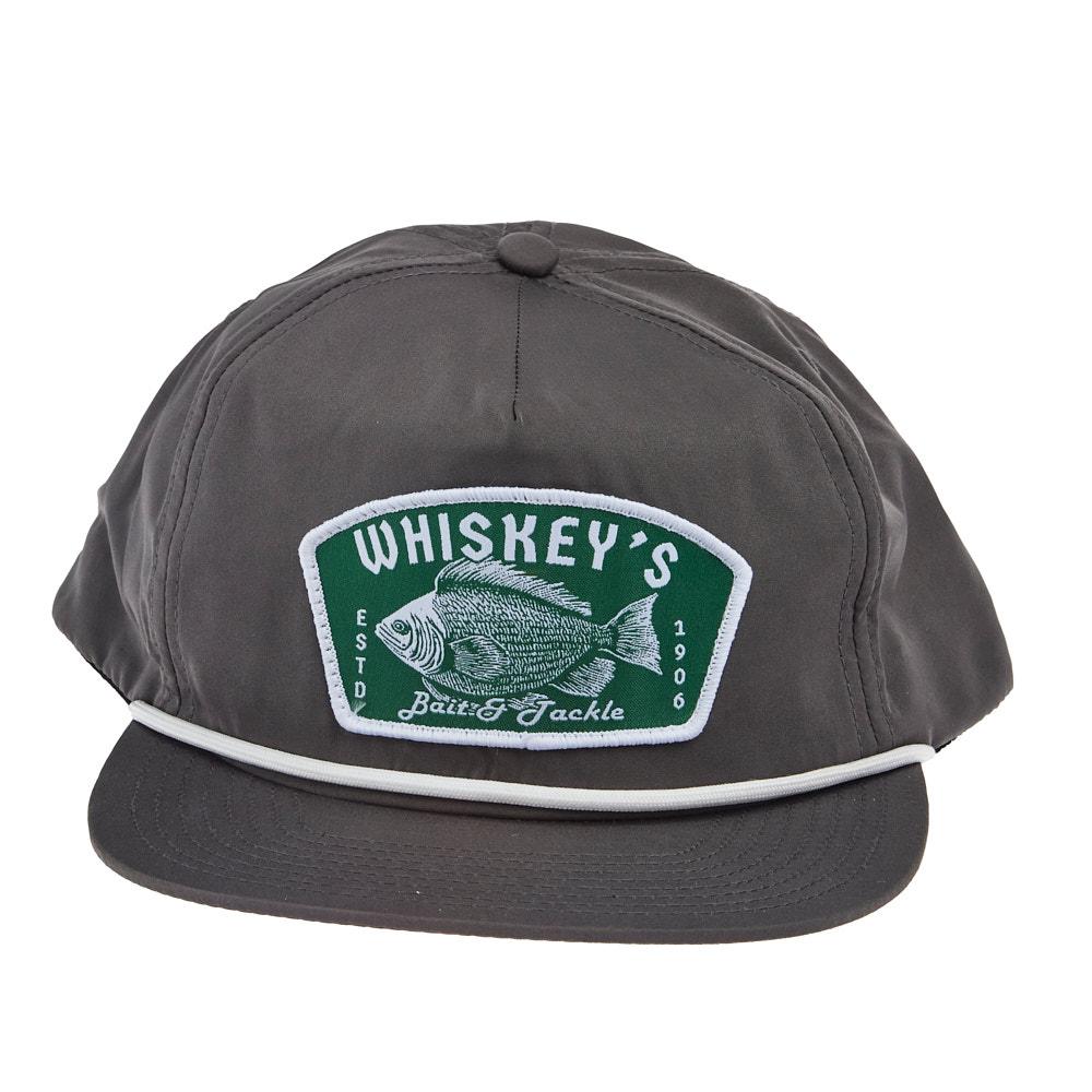 Whiskey Bent Hat Co Men's Grey Bait & Tackle Cap