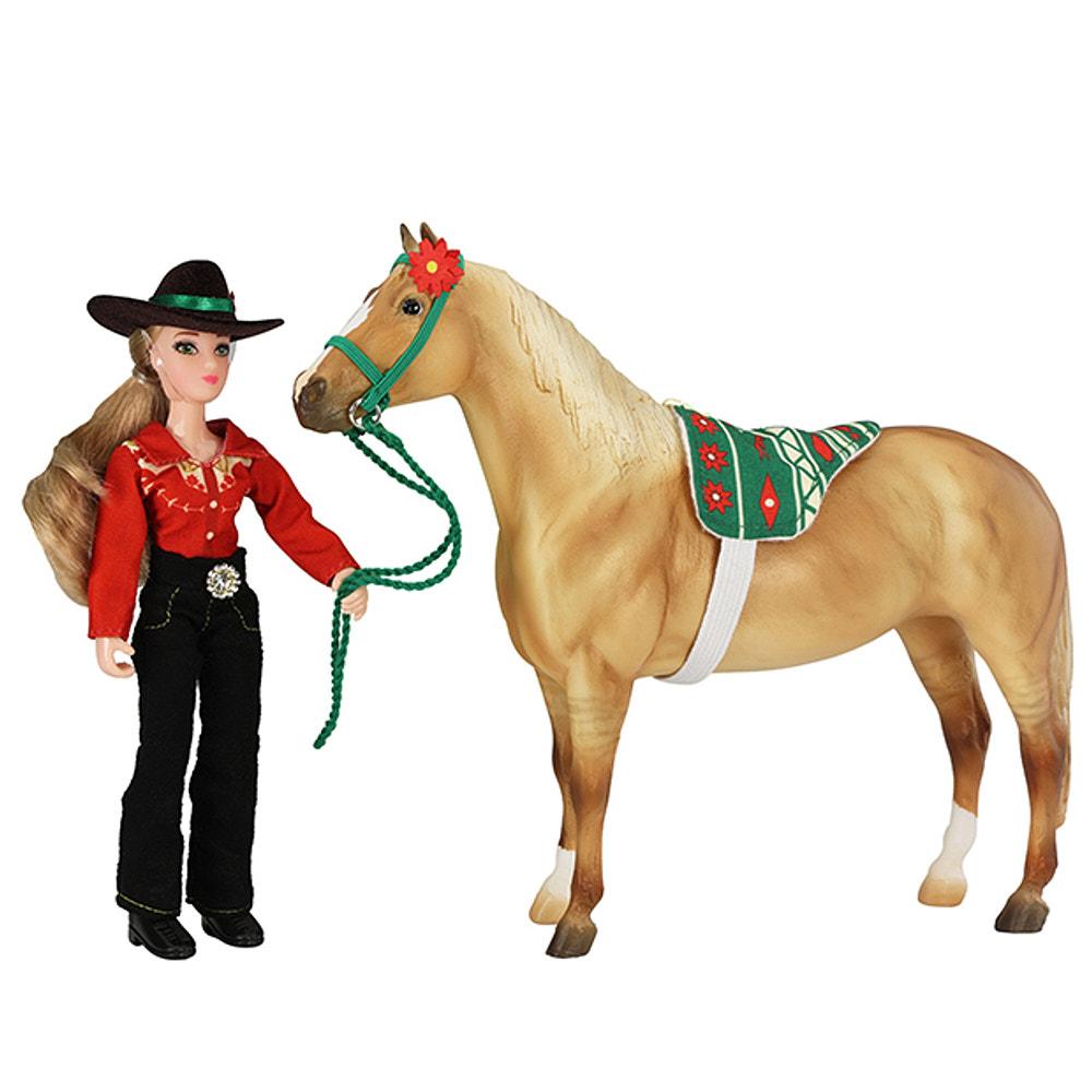 Breyer 2025 Holiday Play Set Holiday Trail Ride