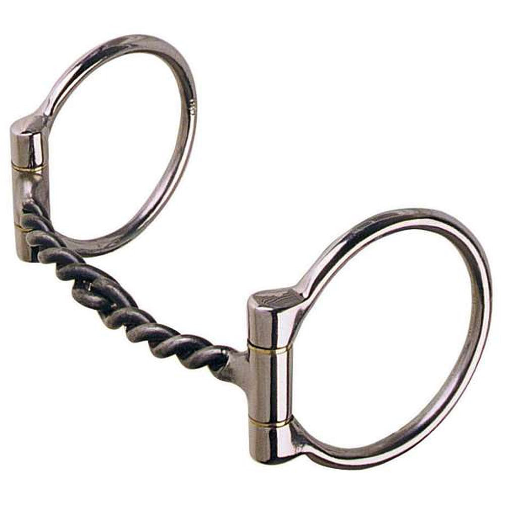 Reinsman Offset Dee Twisted Snaffle Bit