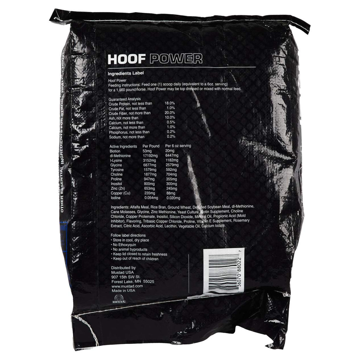 Mustad Hoofcare Delta Hoof Power 22lb Bag