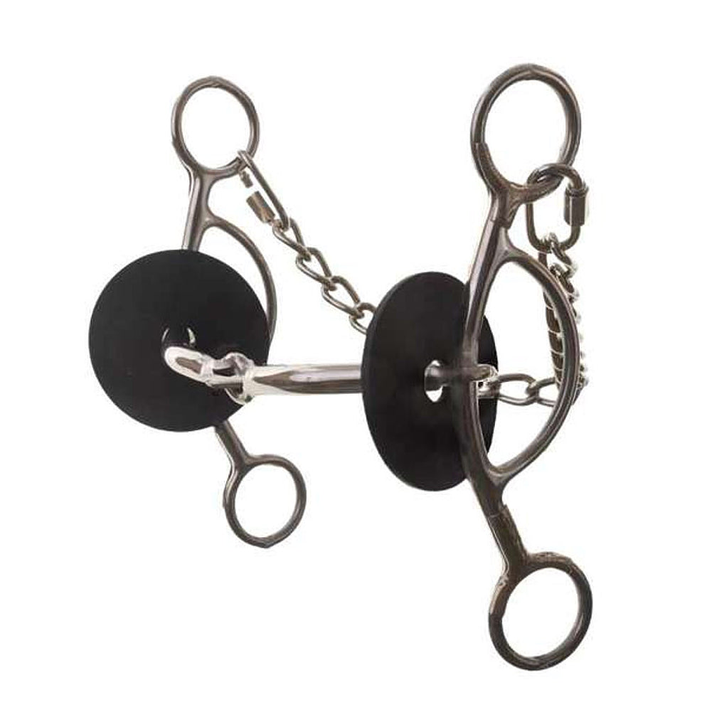 Reinsman Josey Mitchel SS Gag 2 Piece Smooth Bit