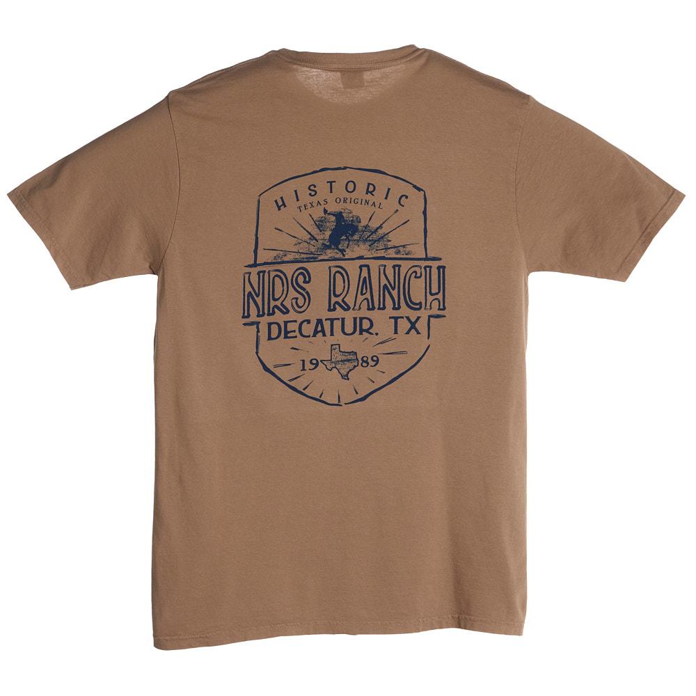 NRS Russet Historic Logo Tee Shirt