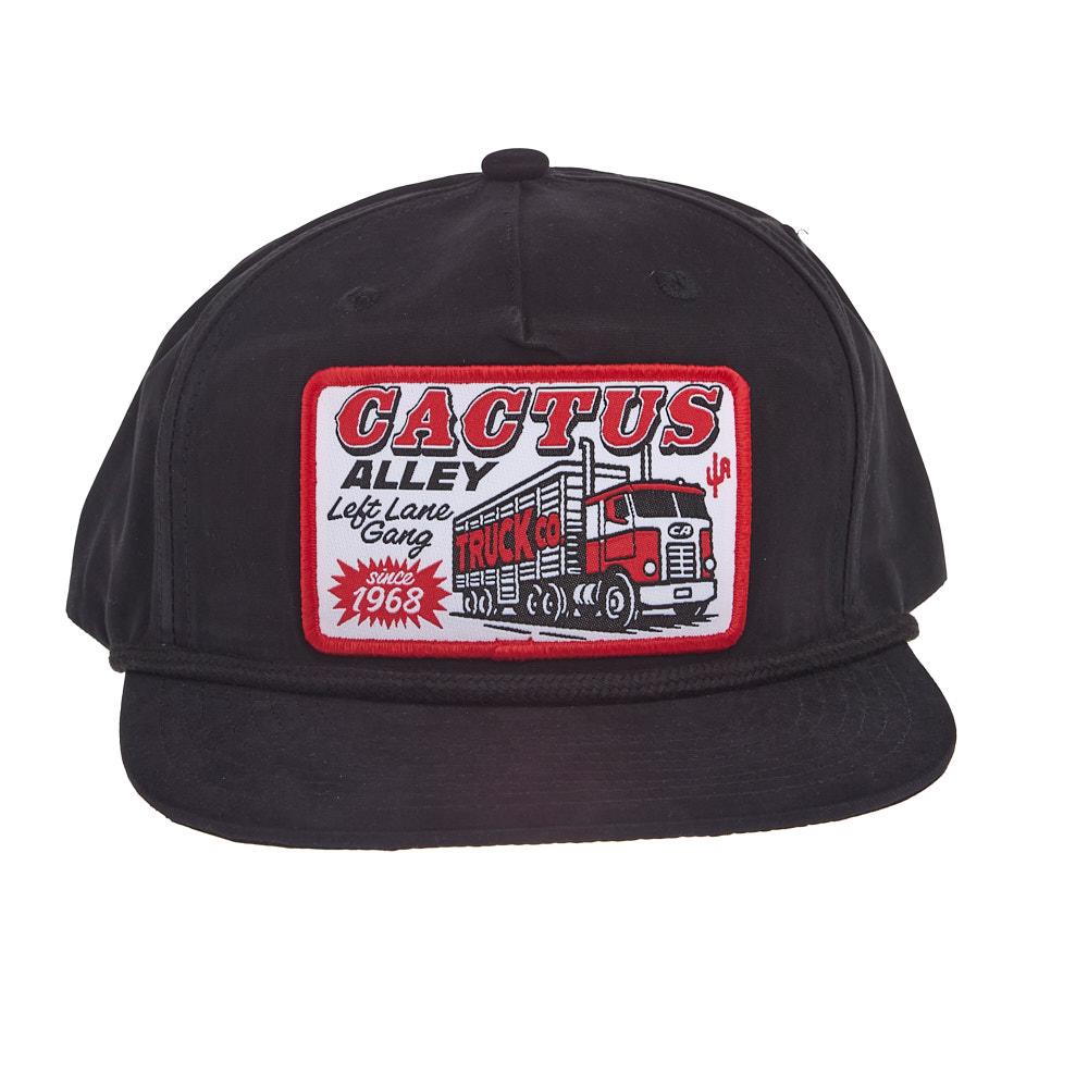 Cactus Alley Hat Co Left Lane Gang Black Cap