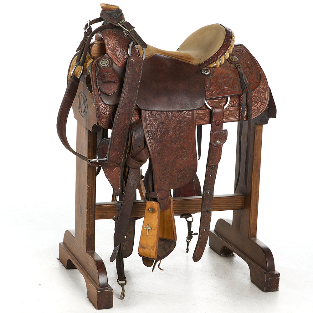 Dale Martin Used 14in Wildfire Saddlery Team Roper