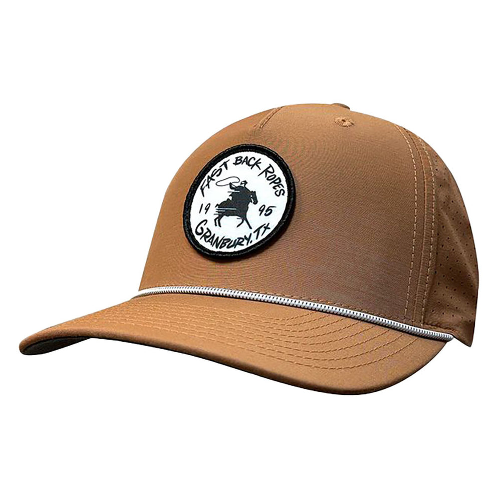 Fast Back Retro Circle Logo Patch Cap