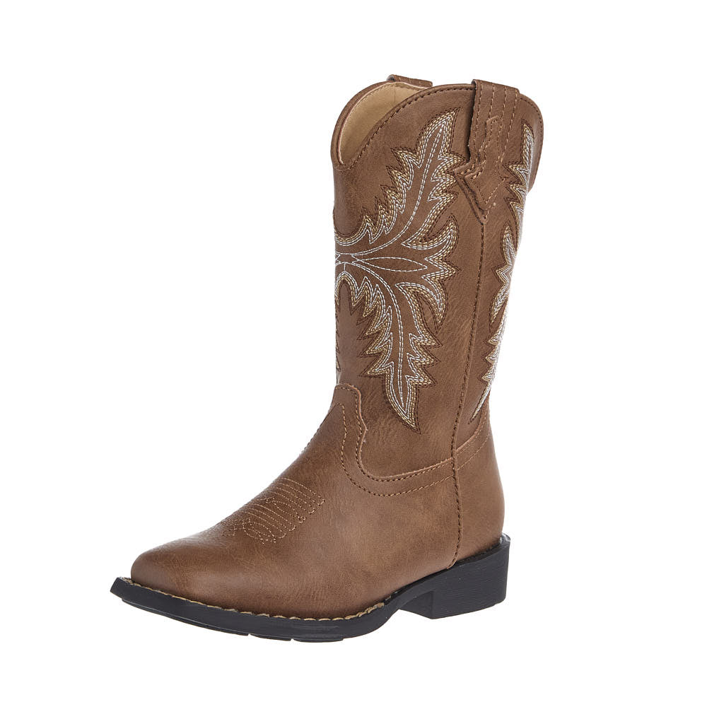 Roper Footwear Little Kid's Luke Tan Square Toe Boot