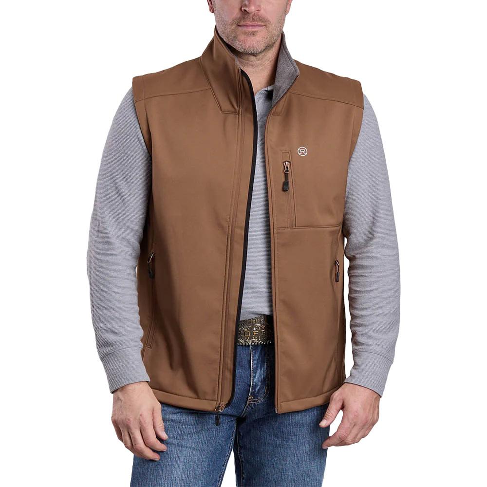ROPER Men's Camel Tech Series Softshell Vest
