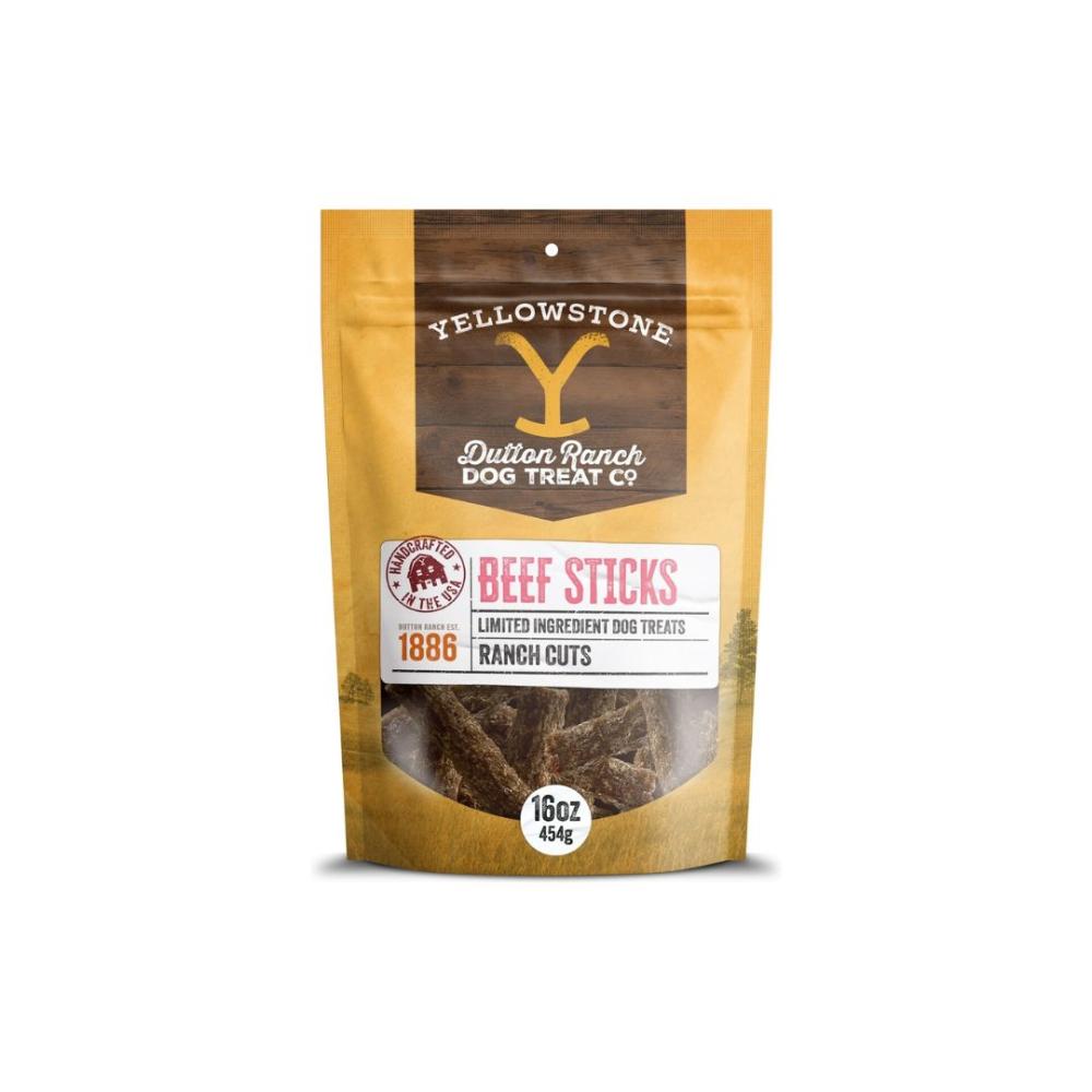 Dutton Ranch Dog Treat Co Yellowstone Cuts Beef Sticks 16oz