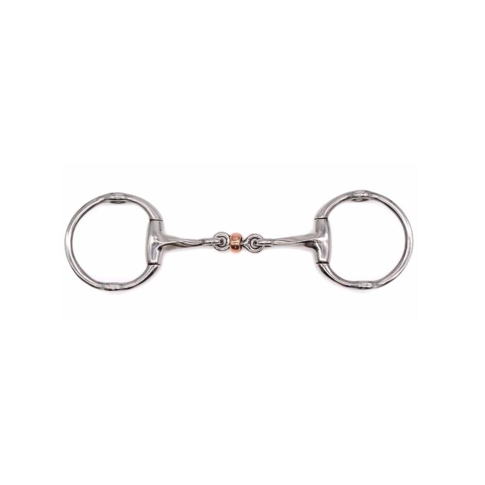 Jake Adams Twisted Copper Roller Fixed Gag 5.25in
