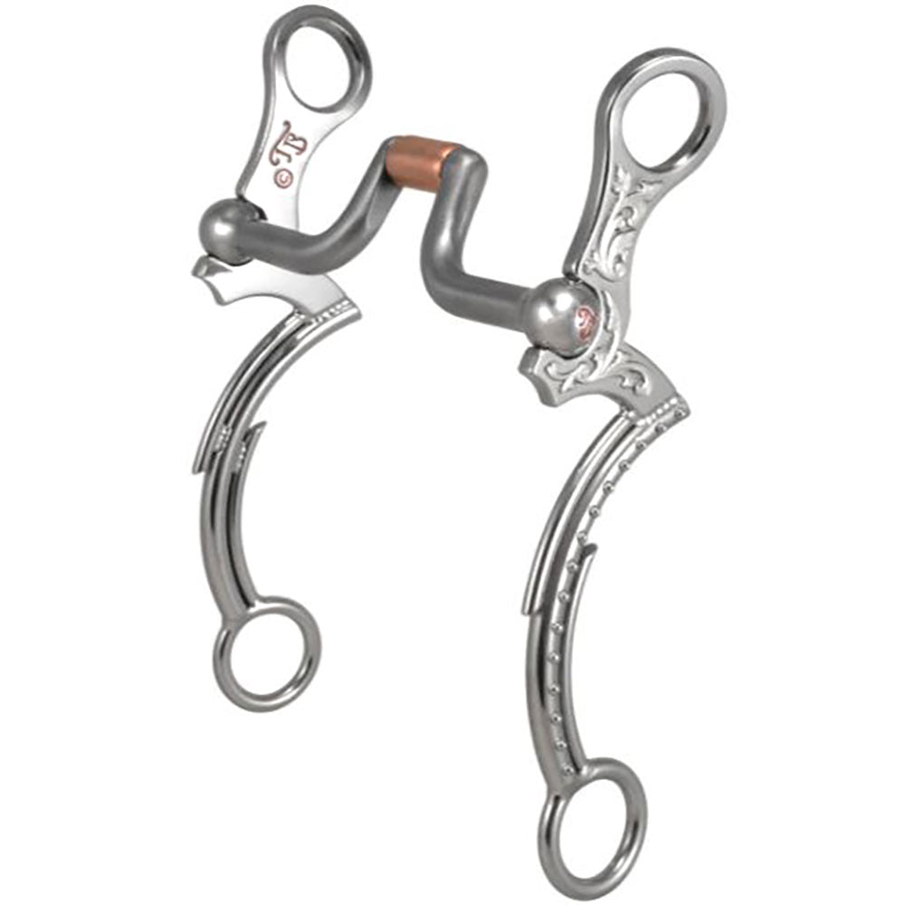 Tom Balding Bits Switchback Hinge Port Shank Bit