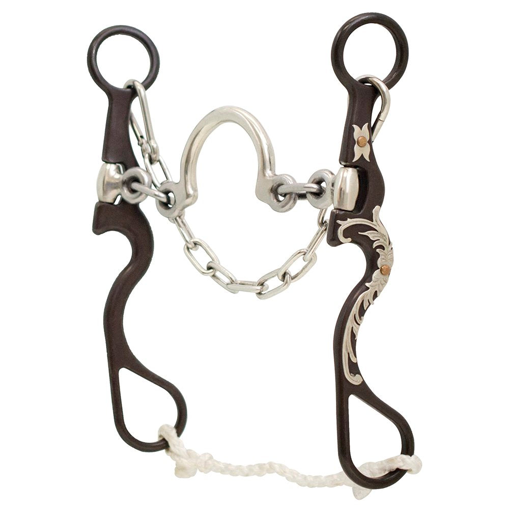 Cowboy Tack Tyler Magnus Series Chain C Port Bit
