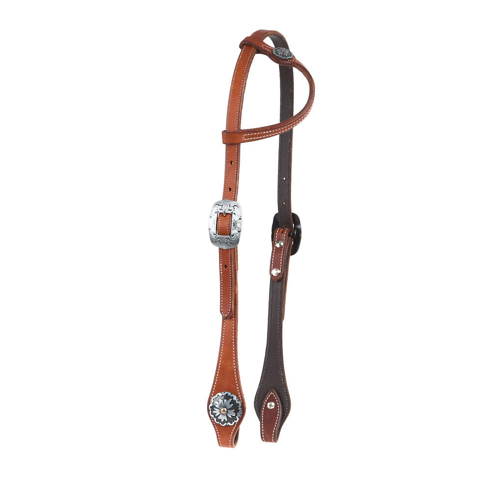 Tomahawk Double Buckle Single Ear Headstall
